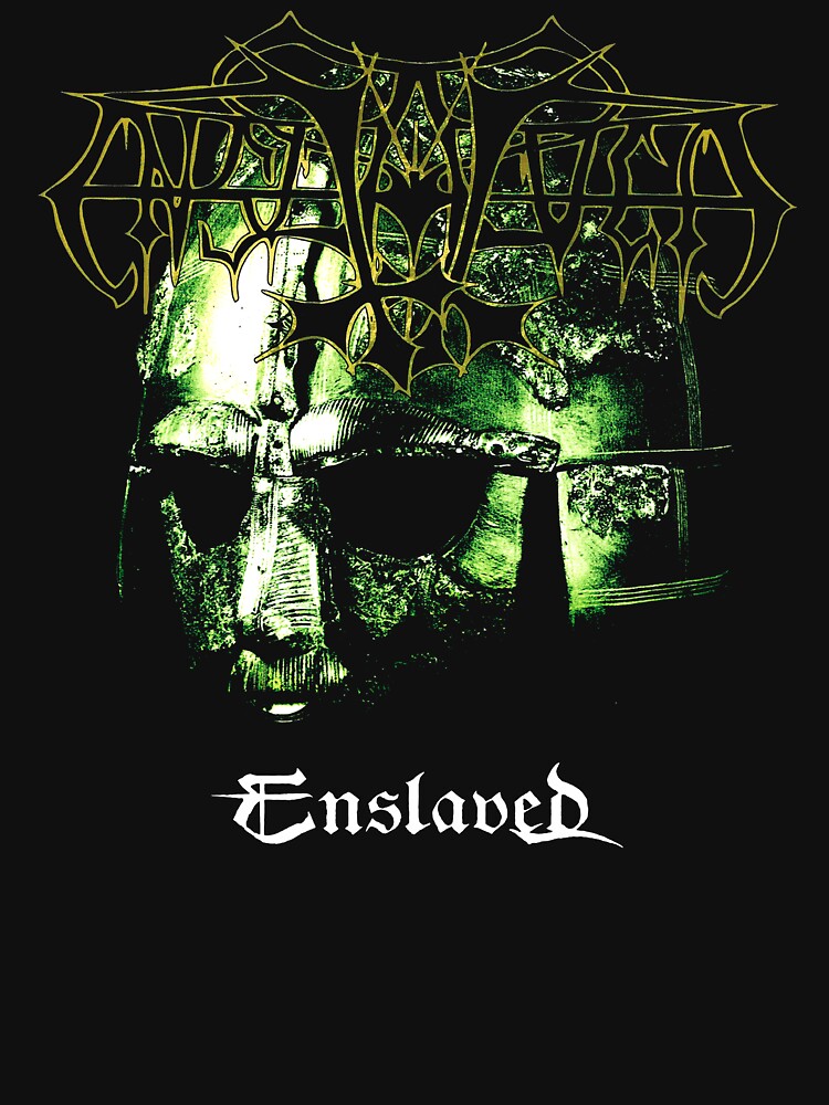 "ENSLAVED BAND" Essential T-Shirt for Sale by JoanneMarkss | Redbubble