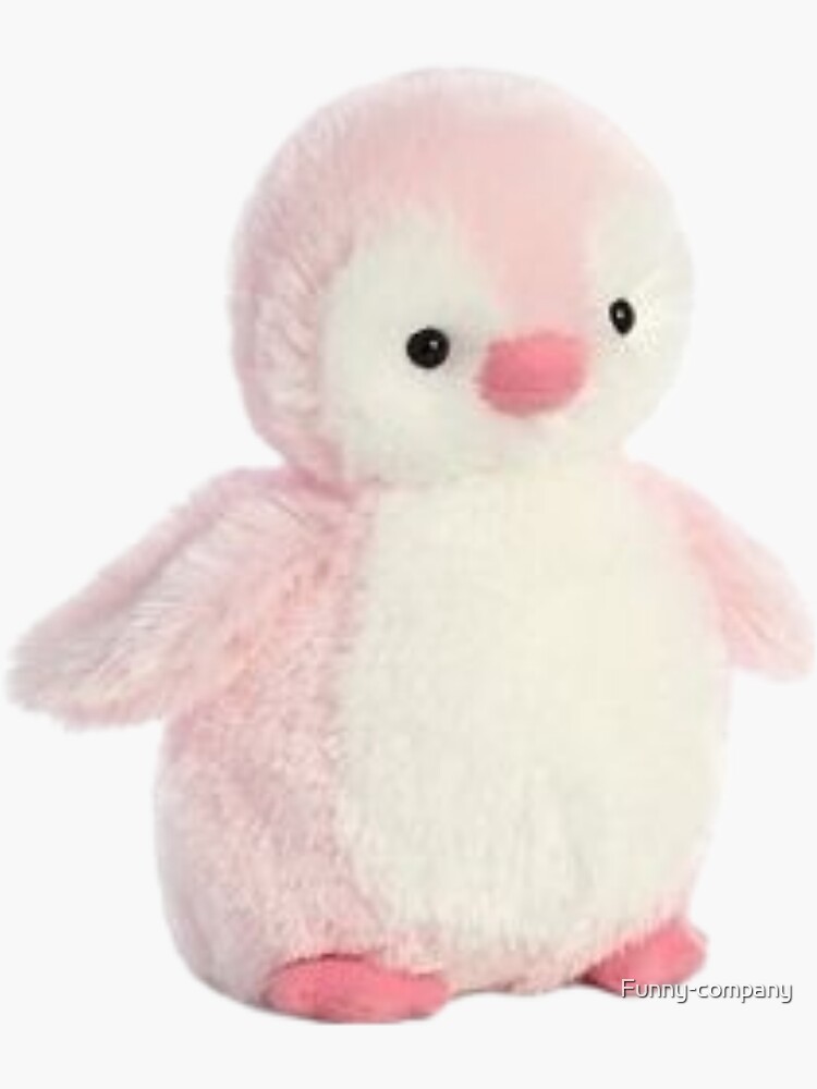 "Penguin Kawaii Pink Cute " Sticker for Sale by Funny-company | Redbubble
