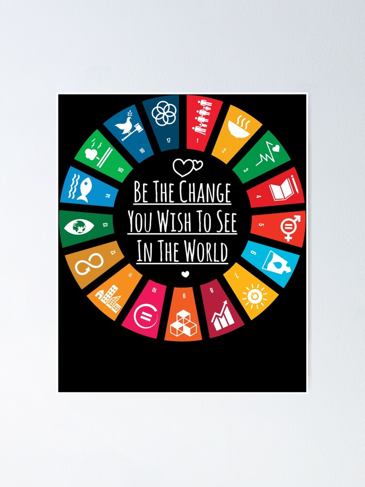 "UN SDGs Global Goals 2030 " Poster for Sale by JohnBaileyy | Redbubble