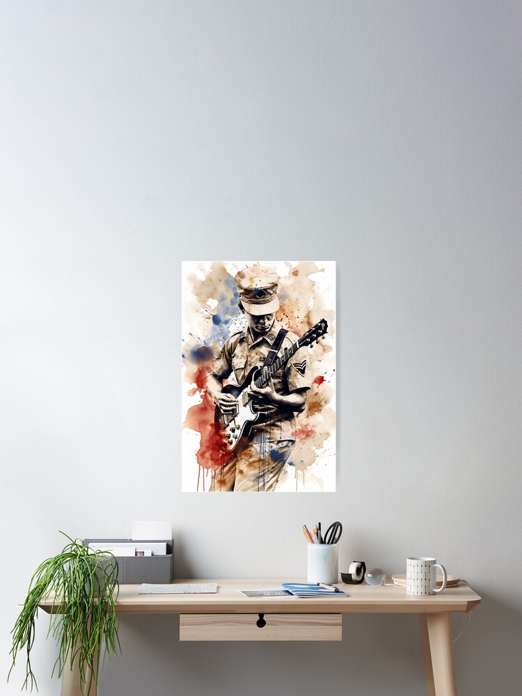 "United States Marine Shredding" Poster for Sale by TortillaChief ...