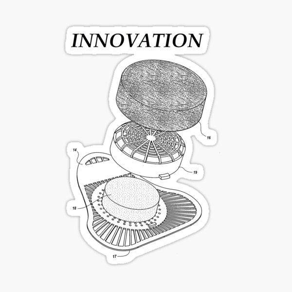 "Urinal Cake: The Epitome of Modern Innovation" Sticker for Sale by ...