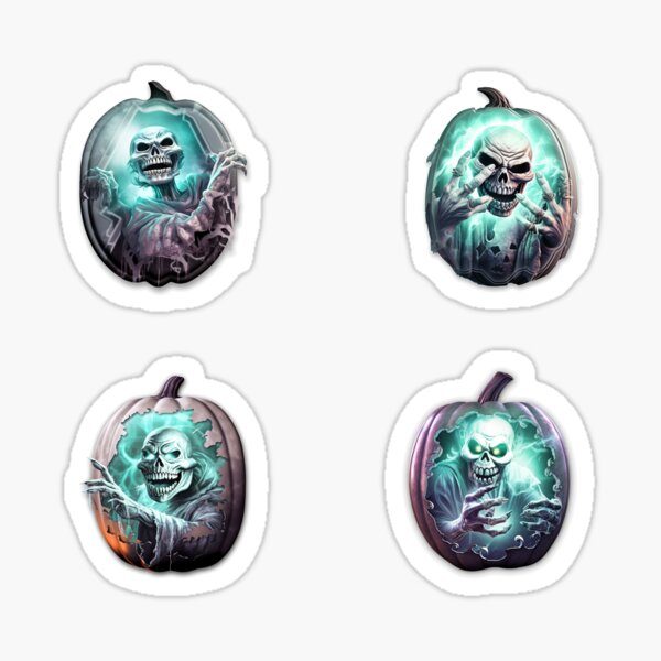 "Halloween Sticker Pack" Sticker for Sale by ryansplan | Redbubble