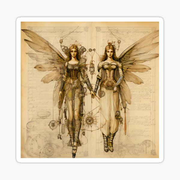 "Ancient Designs and Drawing Of Clockwork Angels " Sticker for Sale by ...
