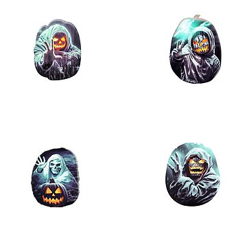 "Halloween Sticker Pack" Sticker for Sale by ryansplan | Redbubble