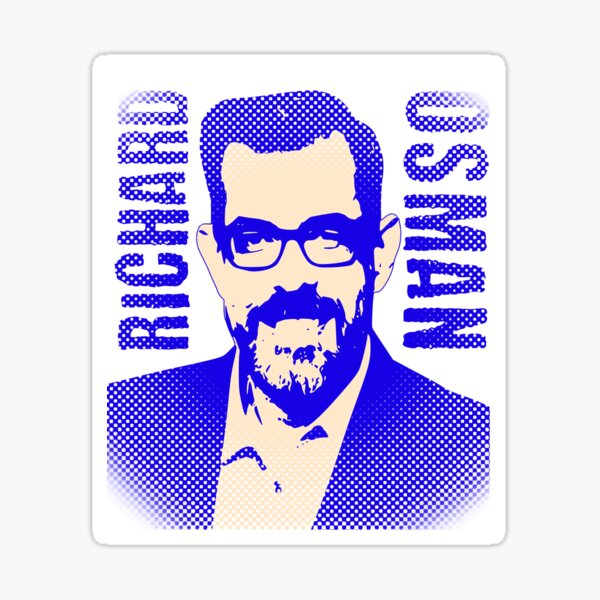 "Richard Osman" Sticker for Sale by DistinctDesignz | Redbubble