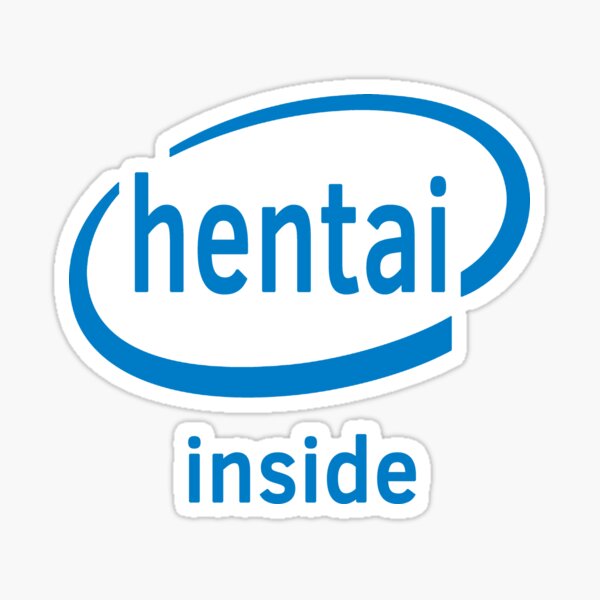 "Anime Hentai Inside fun" Sticker for Sale by Nyki Draw | Redbubble