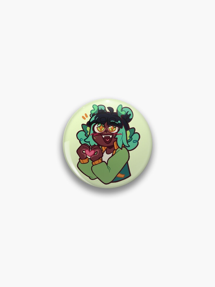 "Mei LMK Heart Hands" Pin for Sale by lillastarr | Redbubble