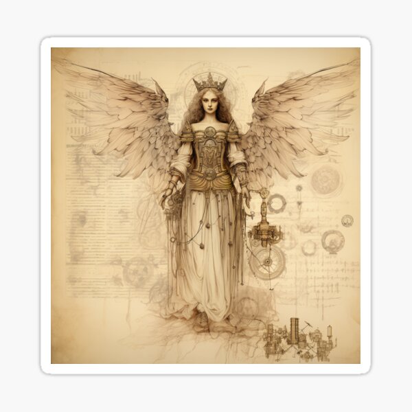 "Ancient Designs and Drawing Of Clockwork Angels " Sticker for Sale by ...