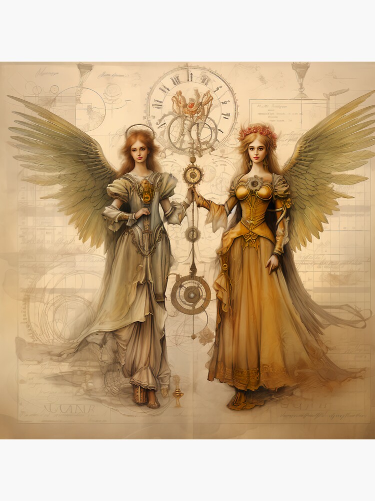 "Ancient Designs and Drawing Of Clockwork Angels " Sticker for Sale by ...