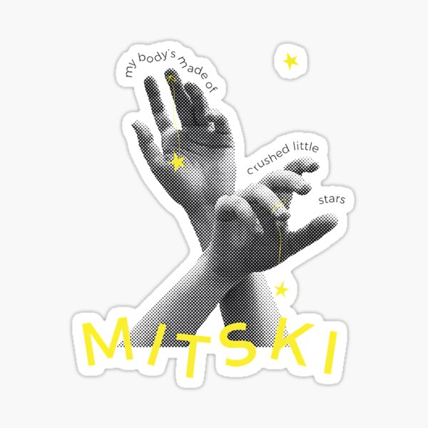 "Mitski" Sticker for Sale by ShopEstes638 | Redbubble