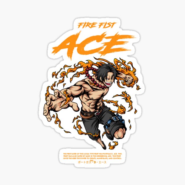 "Ace" Sticker for Sale by Hawk Merch | Redbubble
