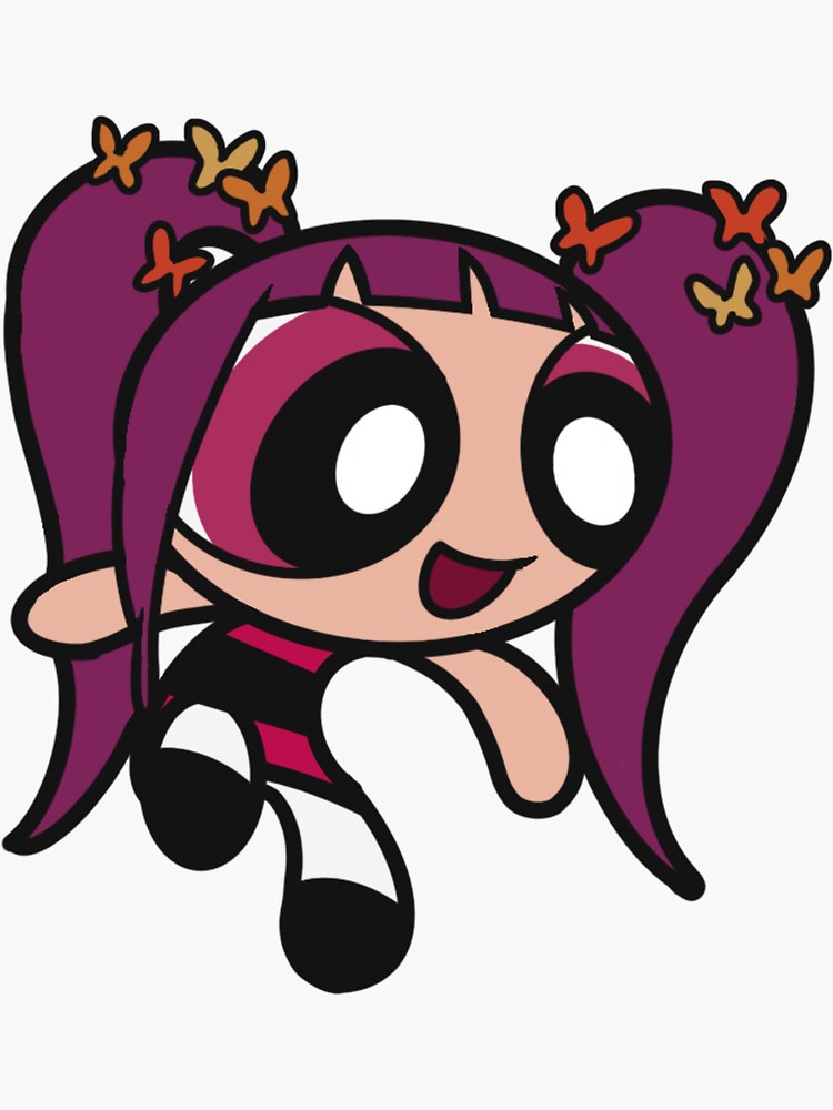 "NewJeans Hanni Powerpuff #2" Sticker for Sale by jinanlaetitia | Redbubble