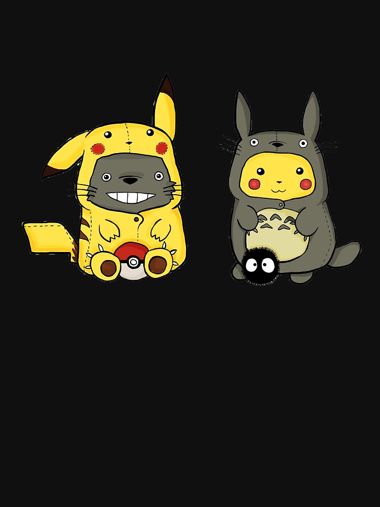 Totoro Cartoon Classic T-Shirt, Totoro Shirt, My Neighbor Totoro Shirt ...