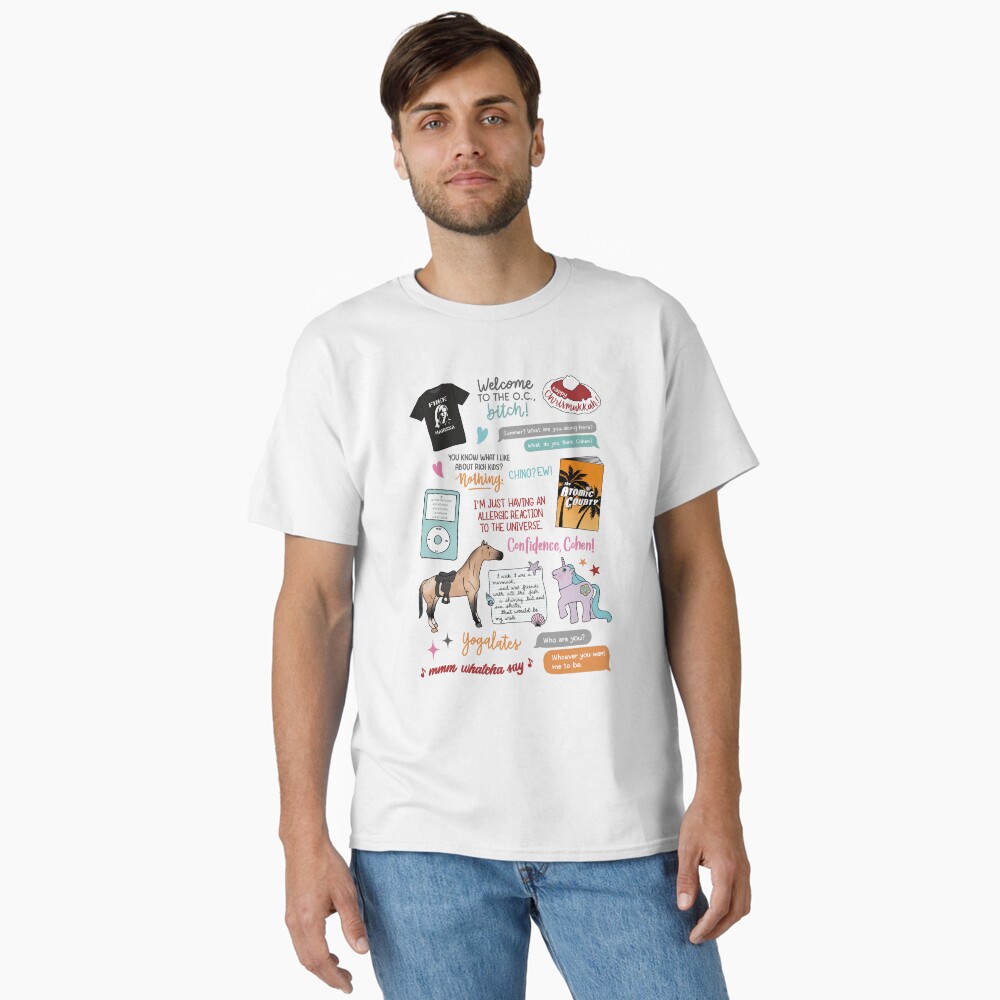 "The O.C. TV Show Art" Sticker for Sale by bradyn-somers | Redbubble