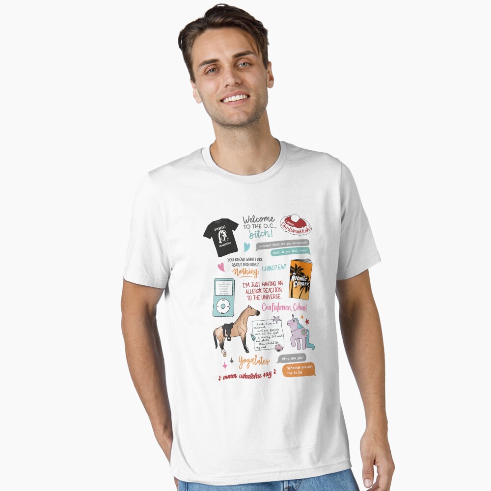 "The O.C. TV Show Art" Sticker for Sale by bradyn-somers | Redbubble