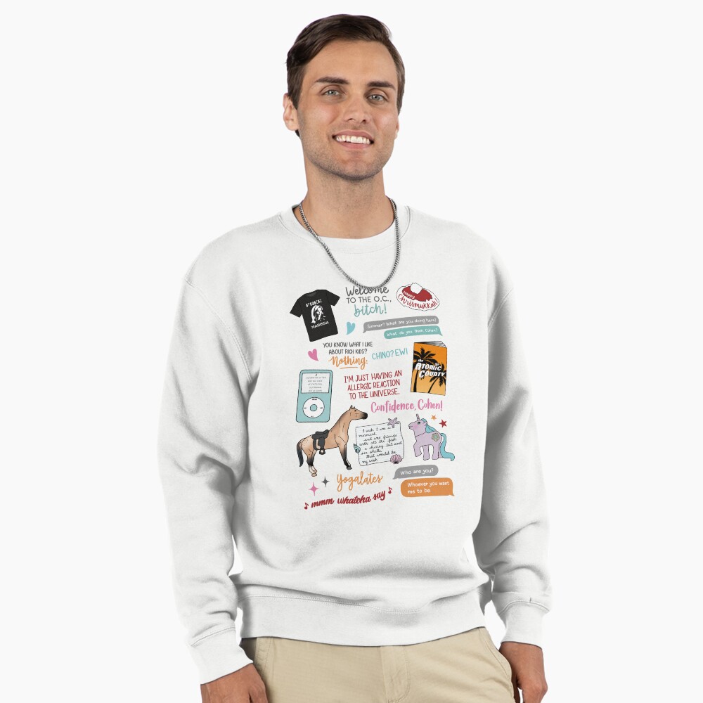 "The O.C. TV Show Art" Sticker for Sale by bradyn-somers | Redbubble