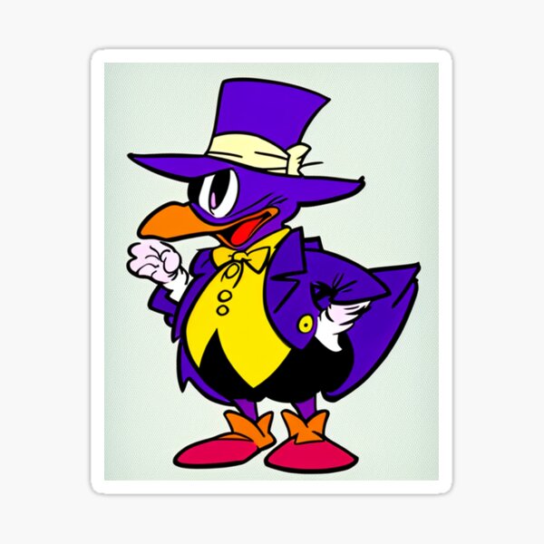 "Darkwing Duck - A Retro Throwback" Sticker for Sale by stickingwithus1 ...