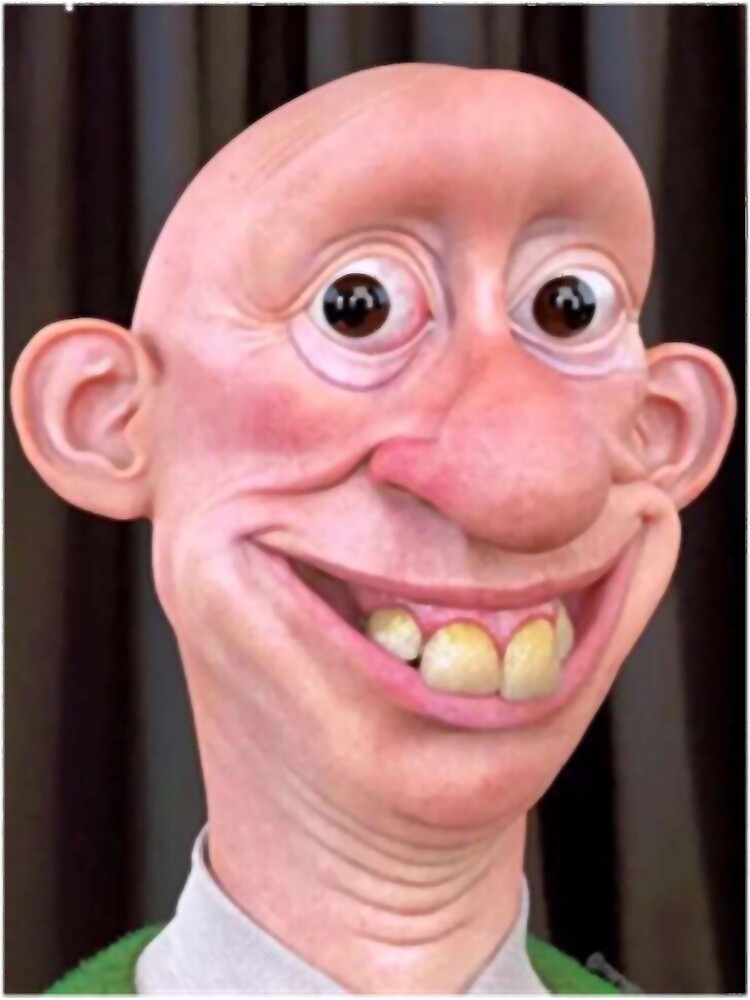 "Wallace and Gromit funny hyperealistic " Art Print for Sale by ...