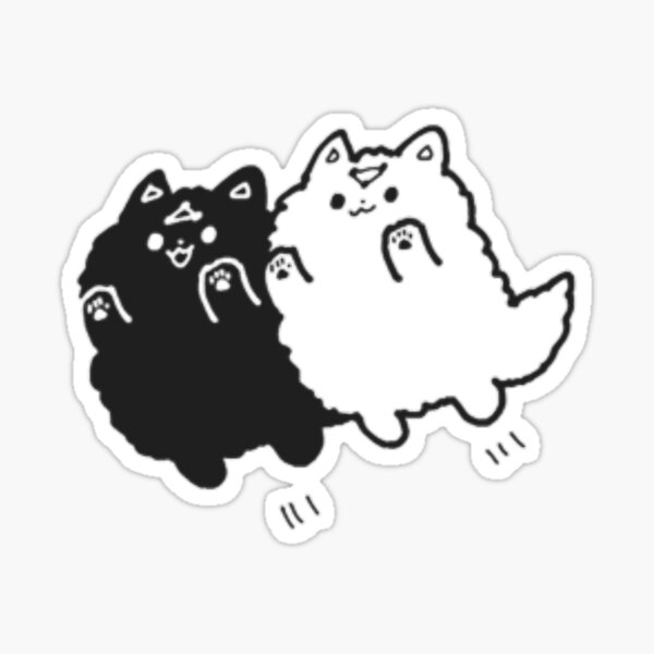 "Divine Dogs Chibi" Sticker for Sale by manfredadam | Redbubble