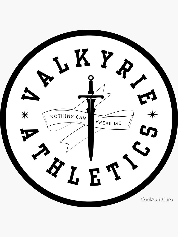 "Train Like a Valkyrie Sticker | Nesta Sticker | ACOTAR Sticker | ACOSF ...
