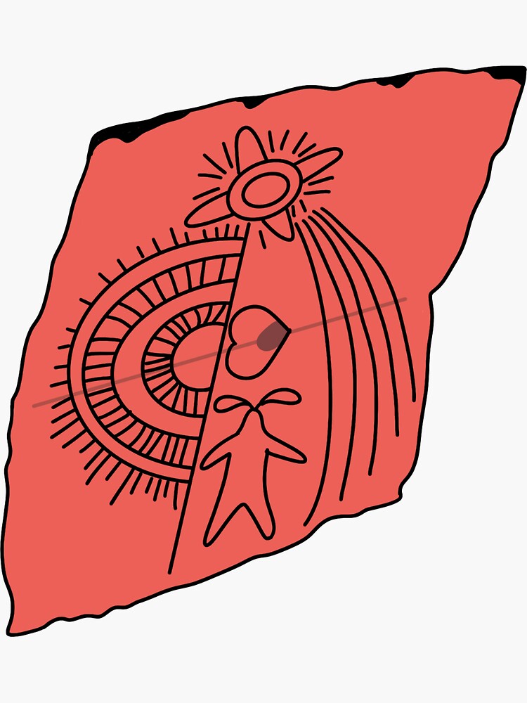 "Howl's Sigil" Sticker for Sale by honeyedbell | Redbubble