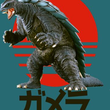 "gamera attack" Sticker for Sale by BinyaminRama | Redbubble