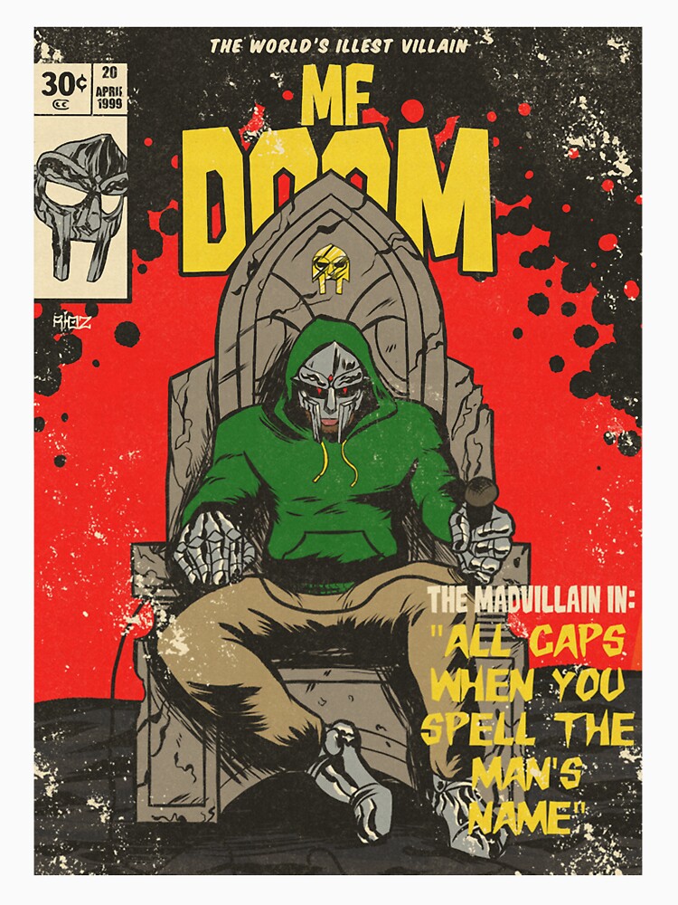 "rapper Doom hip hop" Essential T-Shirt for Sale by NoeKri | Redbubble