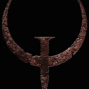 "Quake 1 Logo .png " Sticker for Sale by EmmyKirlin | Redbubble