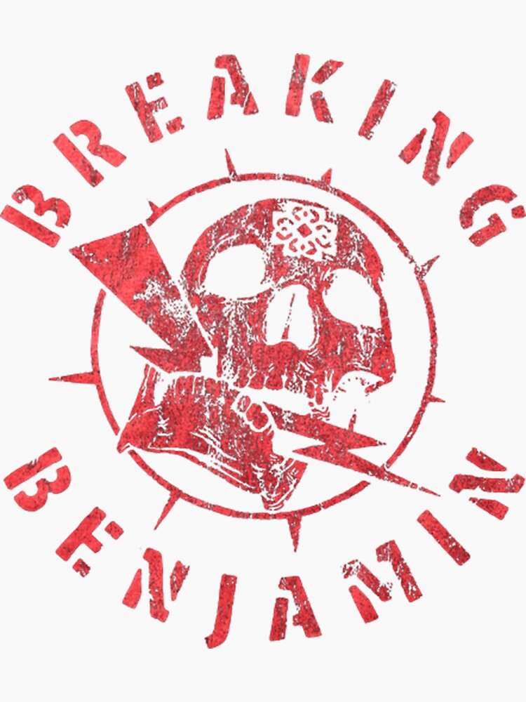 "Breaking-Benjamin " Sticker for Sale by JosiBarrows | Redbubble