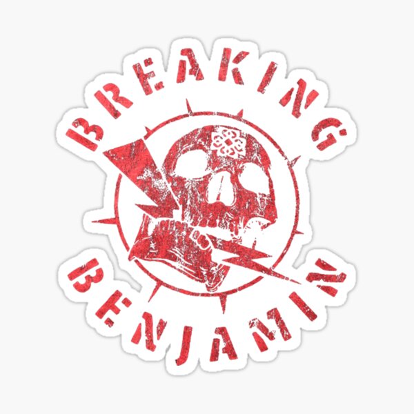 "Breaking-Benjamin " Sticker for Sale by JosiBarrows | Redbubble