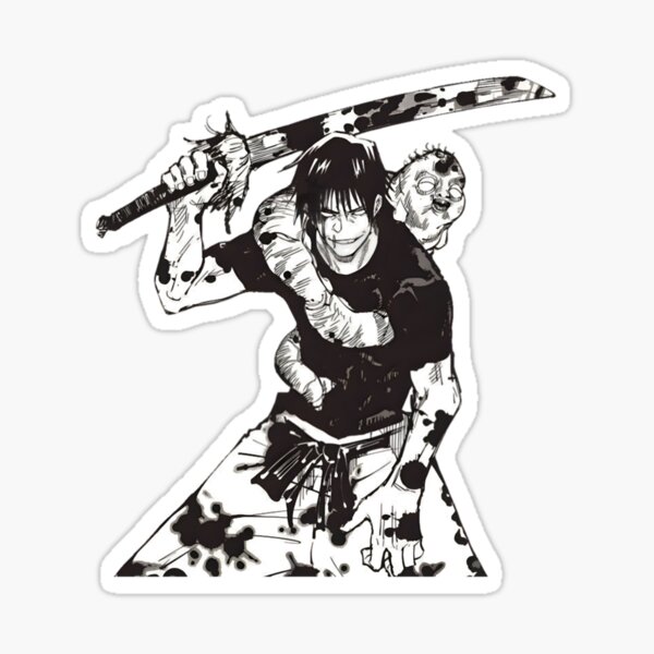 "Toji" Sticker for Sale by alvahunter | Redbubble