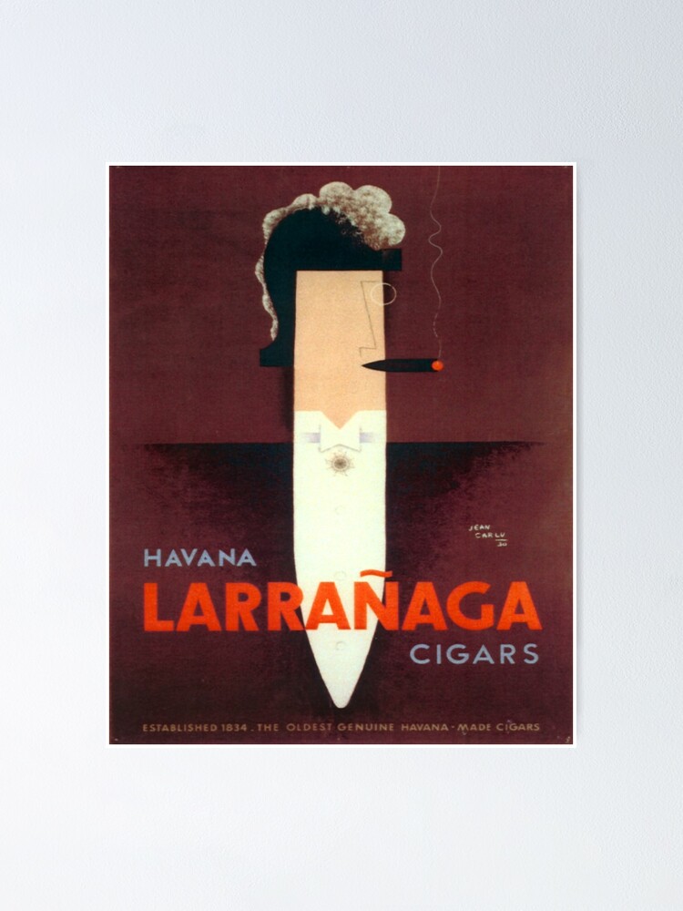 "Vintage Cuban Cigar Poster Ad" Poster for Sale by mindydidit | Redbubble