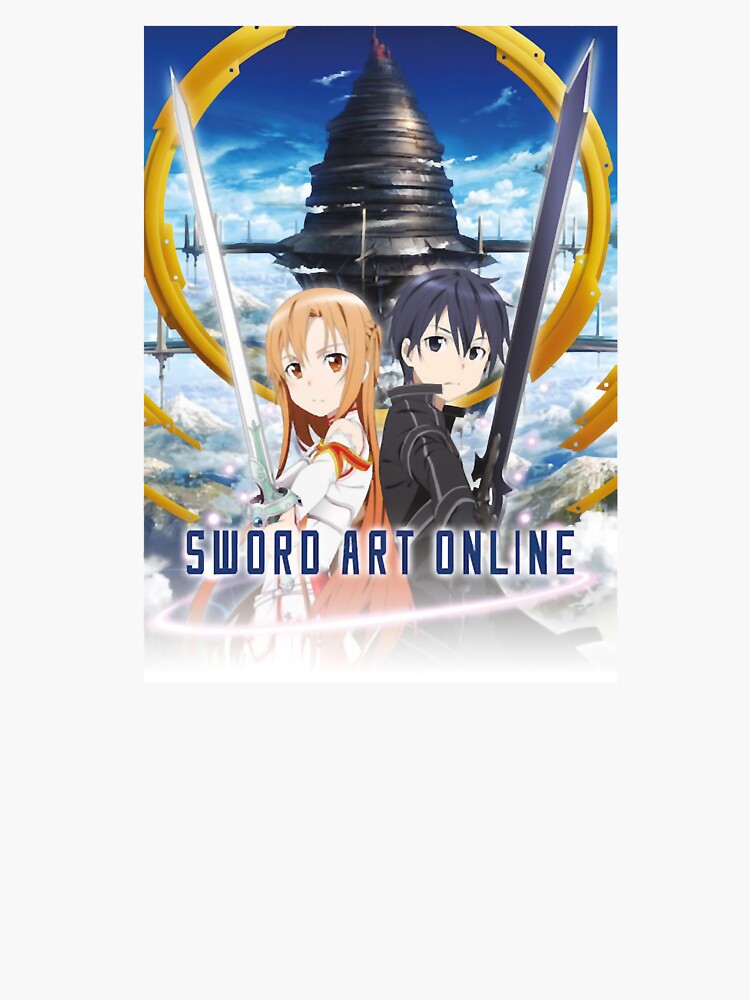 "SAO Tower" Sticker for Sale by leosim-pson | Redbubble