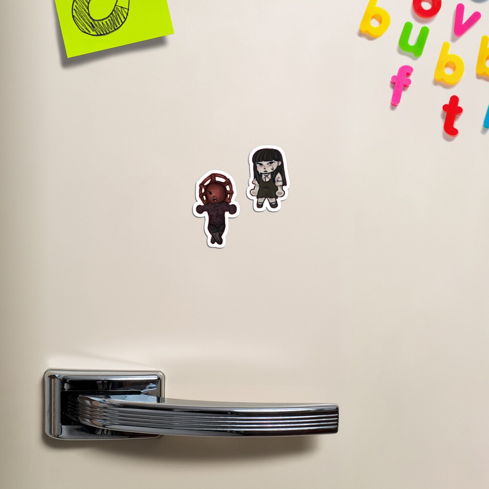 "Fear and hunger termina Samarie / dysmorphia design" Sticker for Sale ...