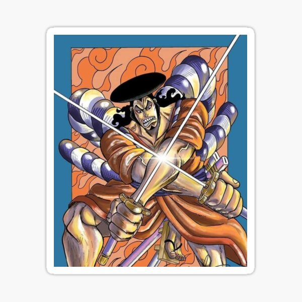 "Kozuki Oden" Sticker by HASSANEPINT | Redbubble