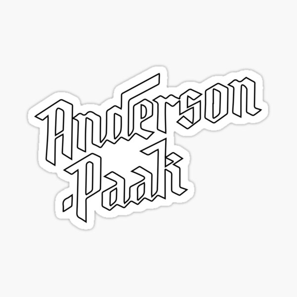 "Anderson Paak" Sticker for Sale by B4zM | Redbubble