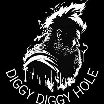 "Diggy diggy hole powerful dwarf" Sticker for Sale by BacalhanzZz ...