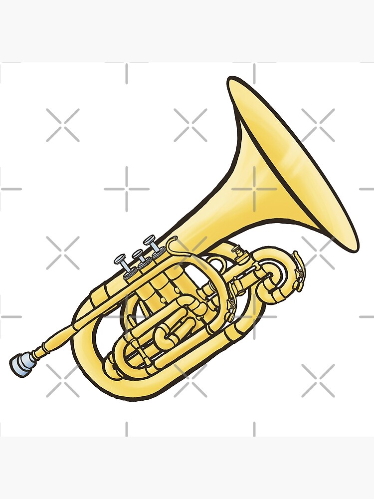 Mellophone Drawing