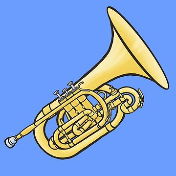 Mellophone Cartoon