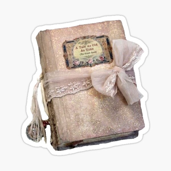 "aesthetic old book" Sticker for Sale by Abbeys-Shop | Redbubble