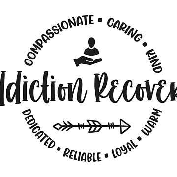 "Addiction recovery, sobriety, sober" Sticker for Sale by MB Design ...