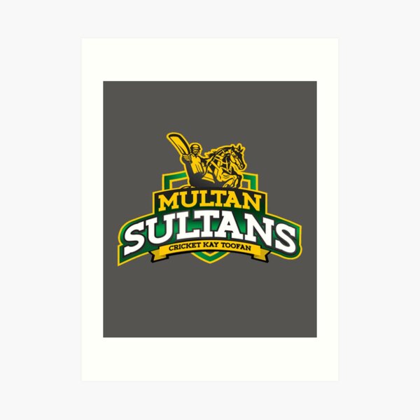 "Multan Sultans Cricket Team logo" Art Print by fizana | Redbubble