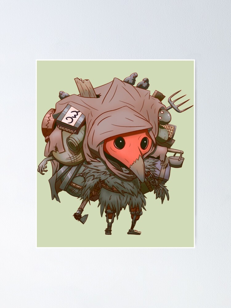 Poster for Sale mit "Chibi Scrapbeak-Jagd-Showdown" von LeonardRyan ...