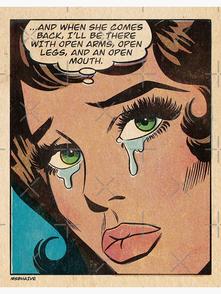 "When she comes back" Poster for Sale by Msbhaiive | Redbubble