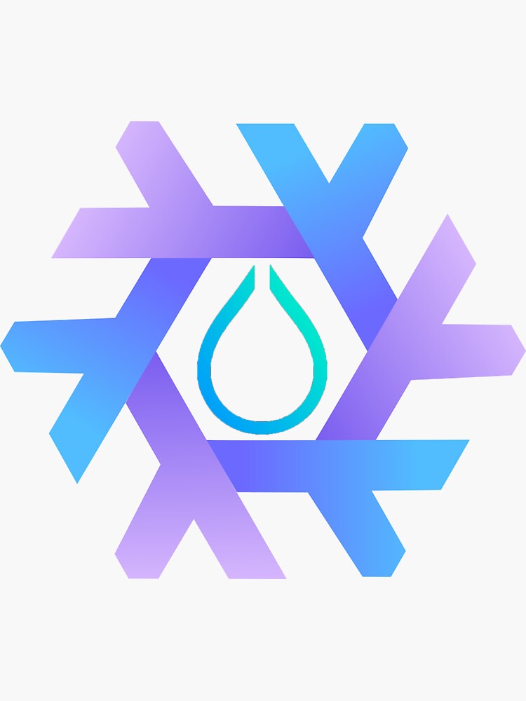"NixOS Hyprland Logo" Sticker for Sale by etrigan63 | Redbubble