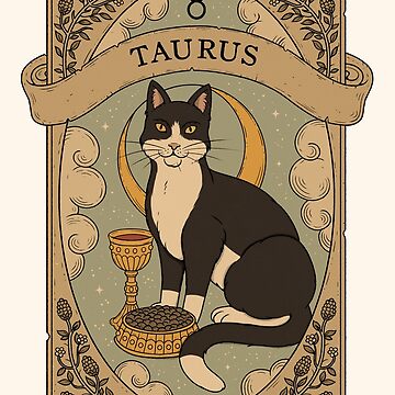 "Taurus - Cats Astrology" Poster for Sale by Thiago Corrêa | Redbubble