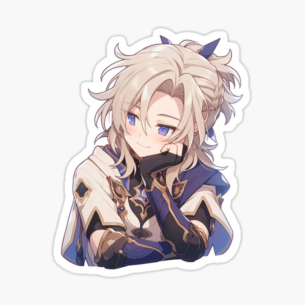 "Albedo - Genshin Impact" Sticker for Sale by SchellStation | Redbubble