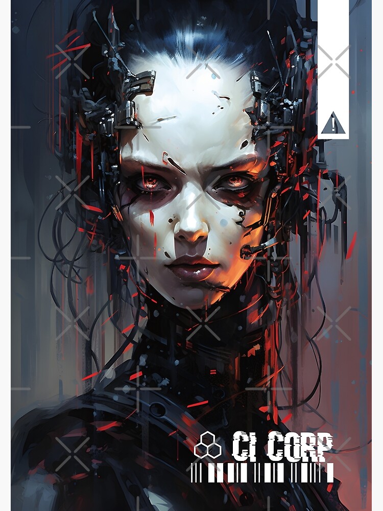 "Cyberpunk V3" Poster for Sale by chaoskandy | Redbubble