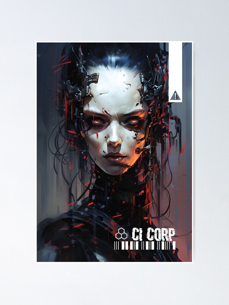 "Cyberpunk V3" Poster for Sale by chaoskandy | Redbubble