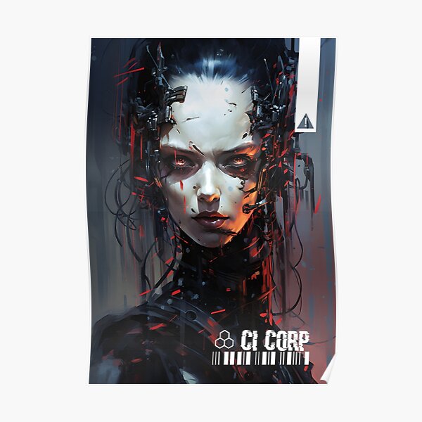 "Cyberpunk V3" Poster for Sale by chaoskandy | Redbubble